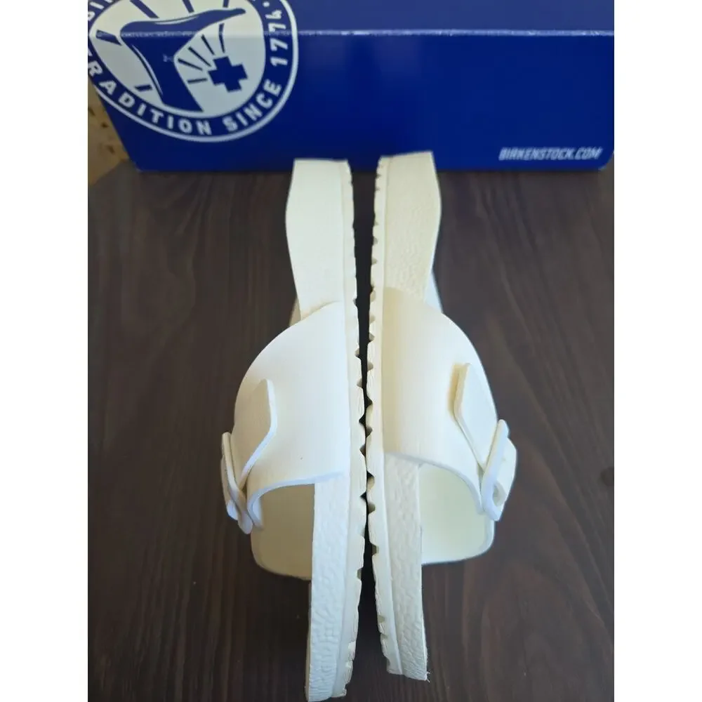 Birkenstock | Shoes | Birkenstock Madrid Eva Lightweight White Foam ...